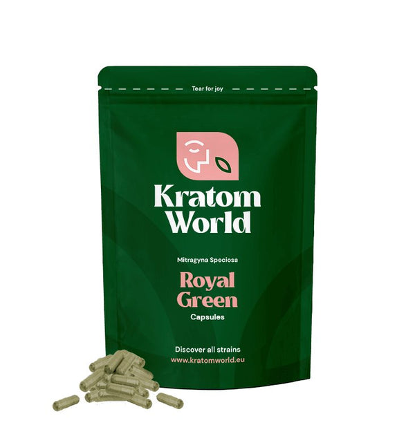 Buy Royal Green kratom capsules | High quality | Free Shipping
